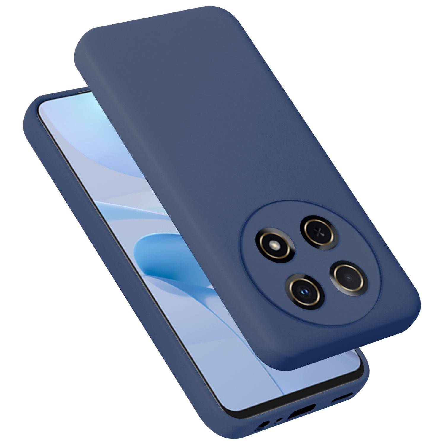 Huawei NOVA 13i Suojakuori Kotelo Case (sininen) - Gigantti verkkokauppa