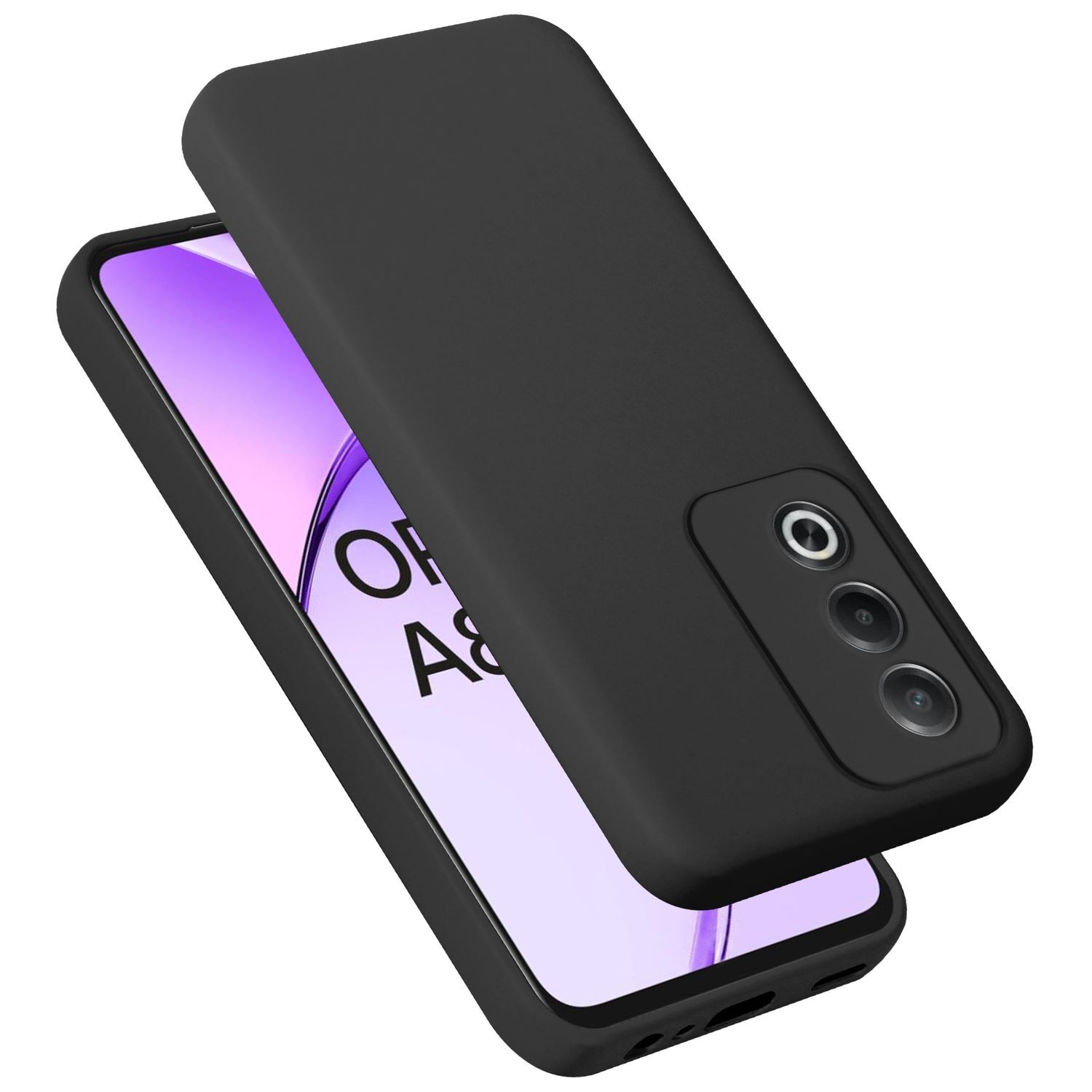 Oppo A80 deksel case cover (svart) - Elkjøp | Elkjøp