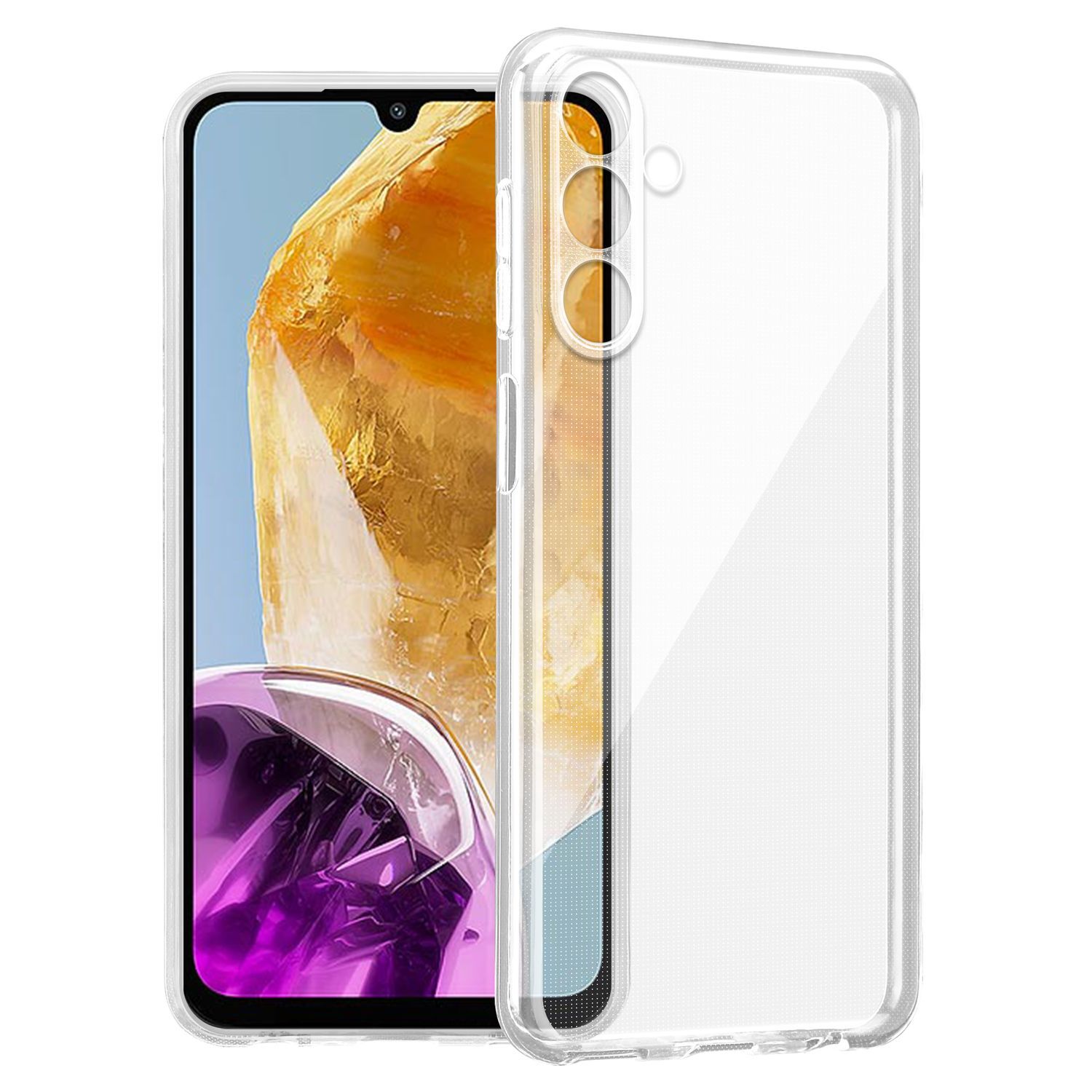 Samsung Galaxy M15 deksel case cover (Gjennomsiktig) - Elkjøp | Elkjøp