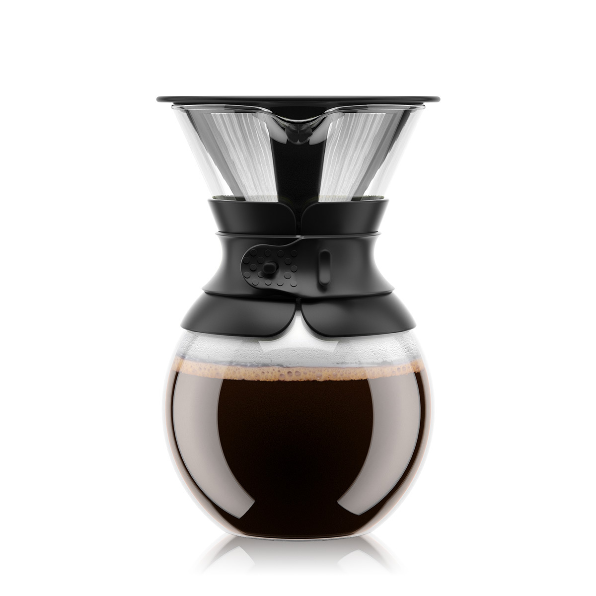 Bodum Kahvinkeitin jossa pysyvä suodatin POUR OVER 1.0 L - Gigantti verkkokauppa